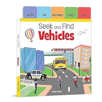 Seek and Find - Vehicles - The First Parents